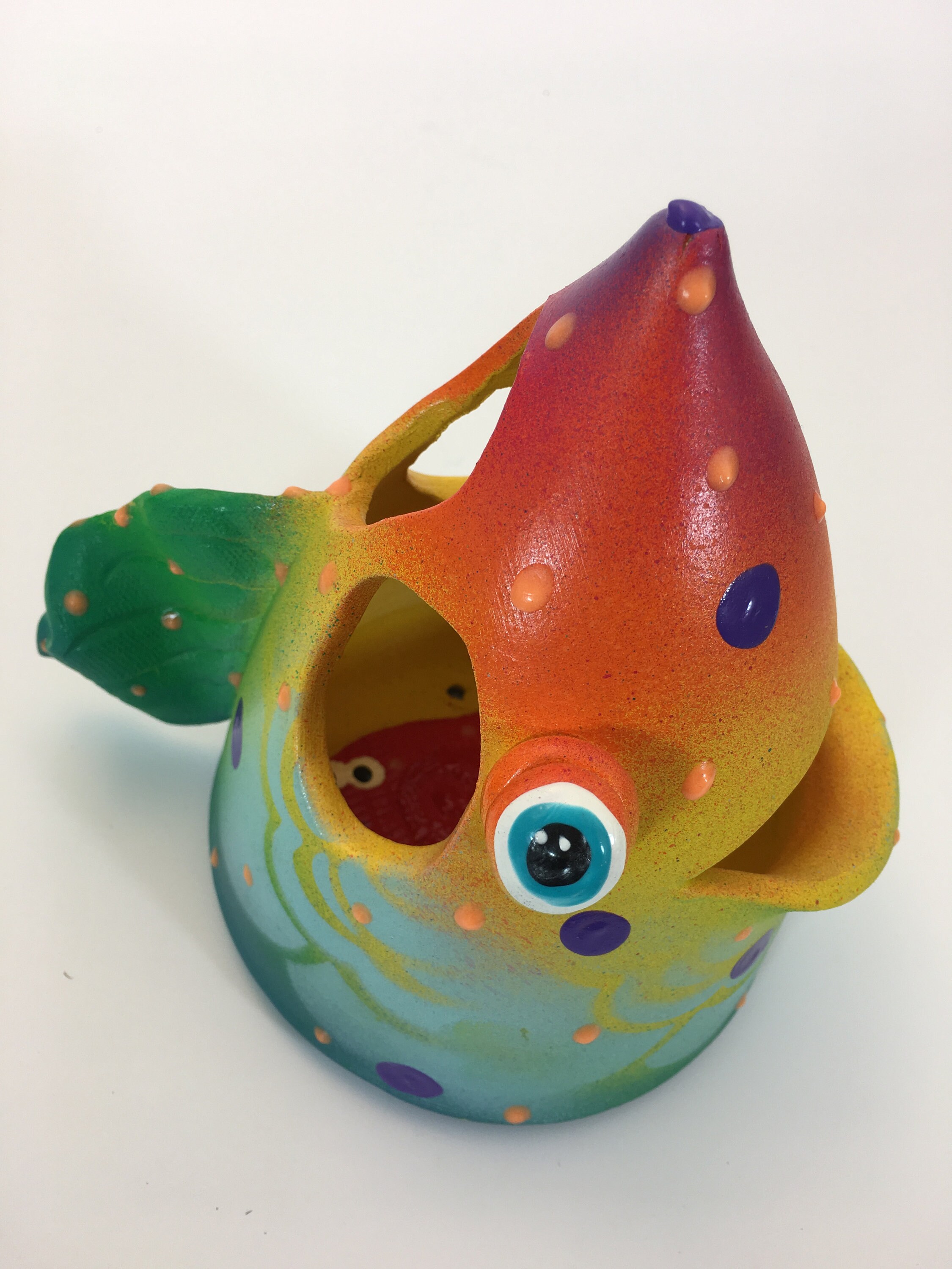 Fish Toothbrush Holder, Toothbrush Holder, Underwater Fish Room Decor ...