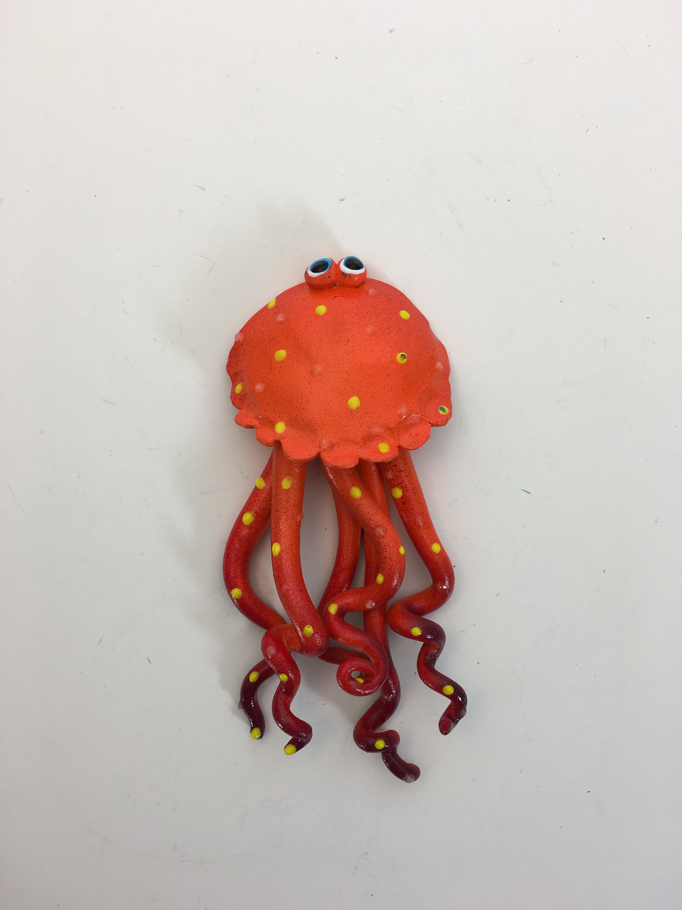 Whimsical wall hanging Squid, underwater fish room decor,Beach theme ...