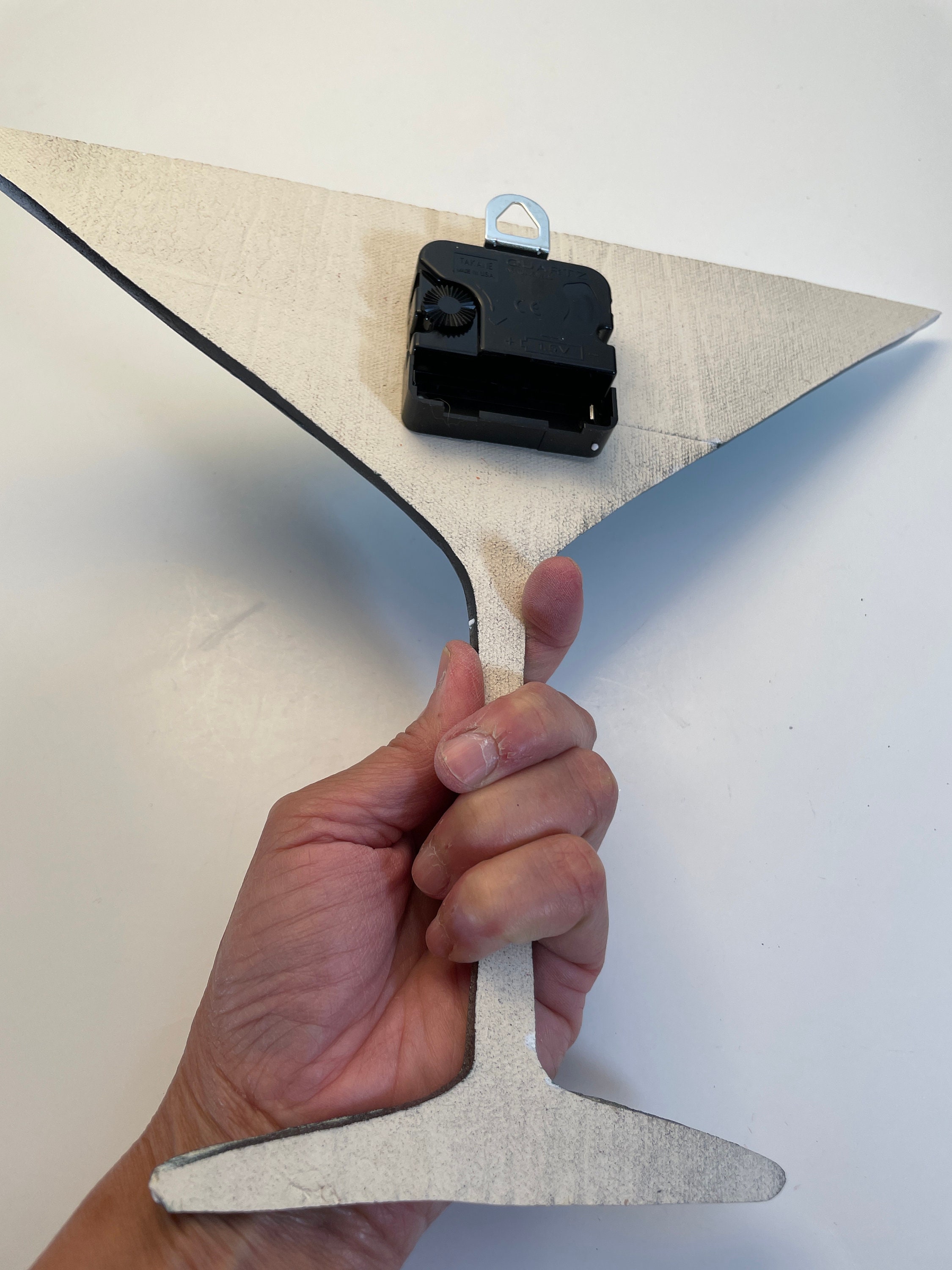 Blue Martini Wall Clock, Martini Glass Clock, Martini Glass, Martini Art