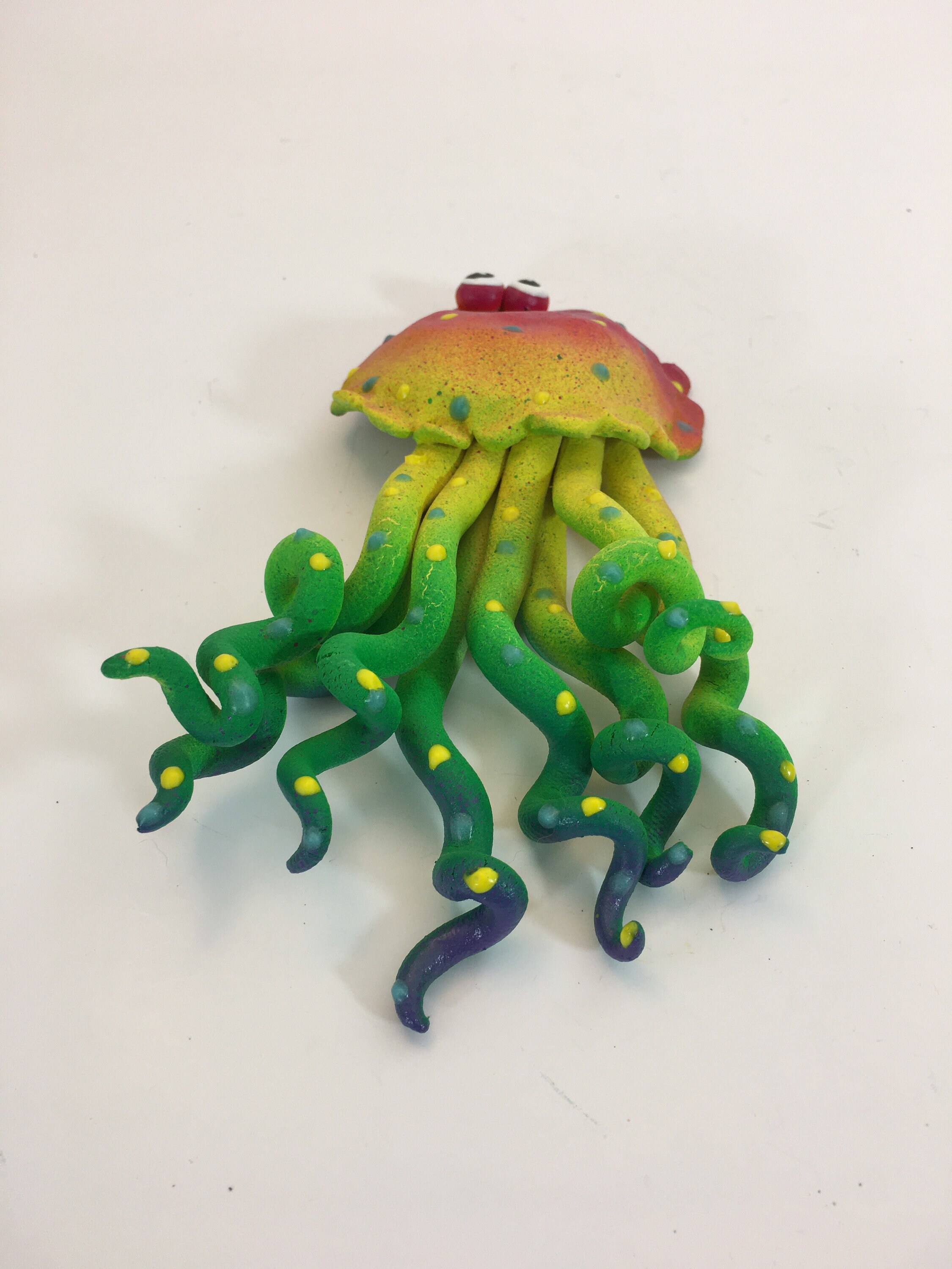 Whimsical wall hanging Jellyfish, underwater fish room decor,Beach ...