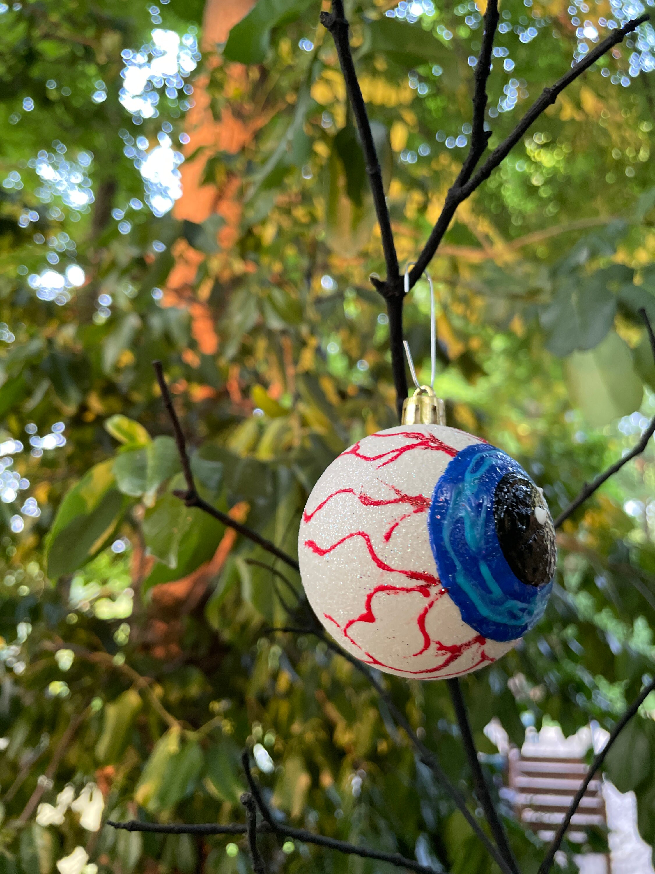 Halloween Eyeball Ornaments ,Spooky Home Decor, Eyeball Ornaments ...