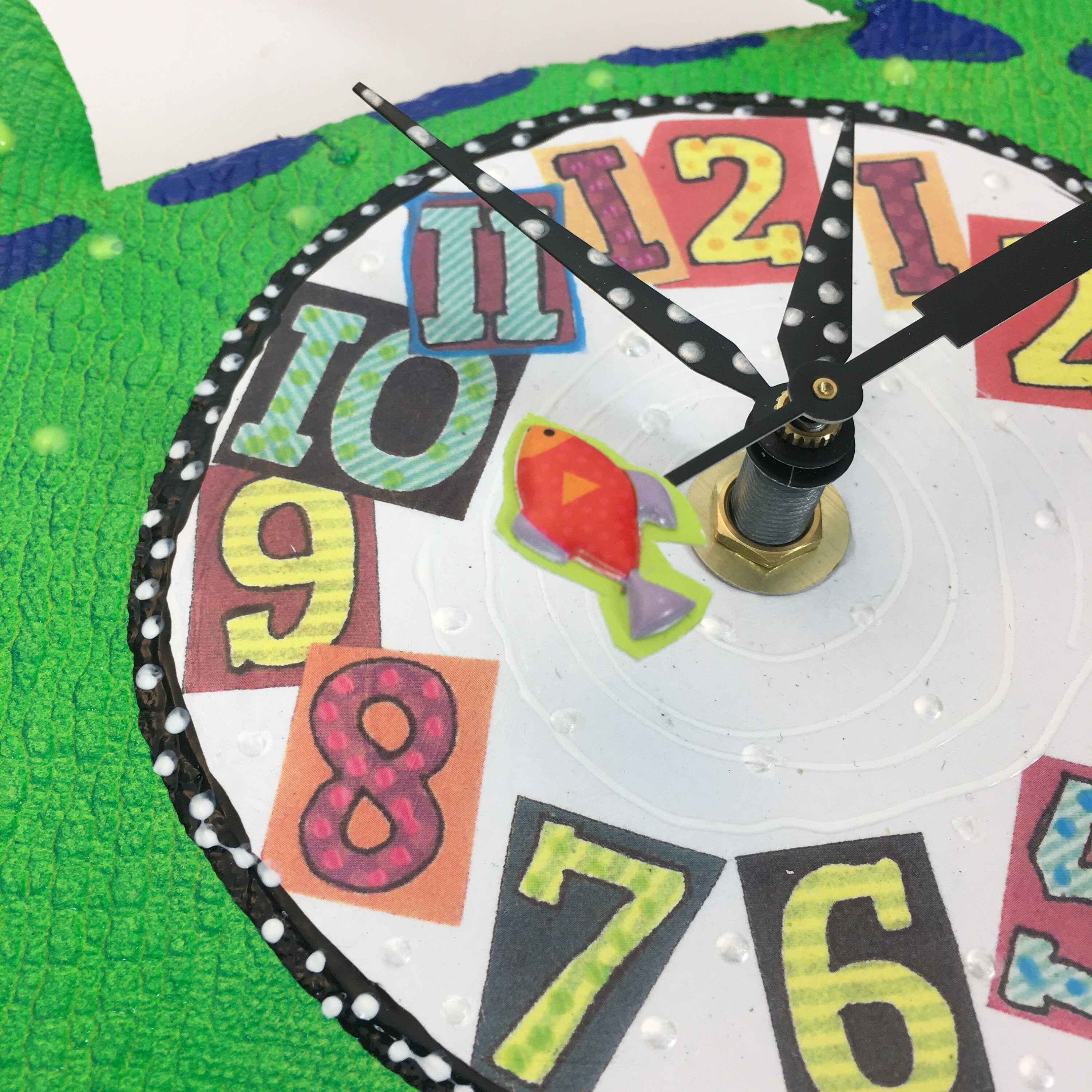 Sea Turtle Wall Clock ,Unique Clock,Handmade clock, Unique wall Clock ...