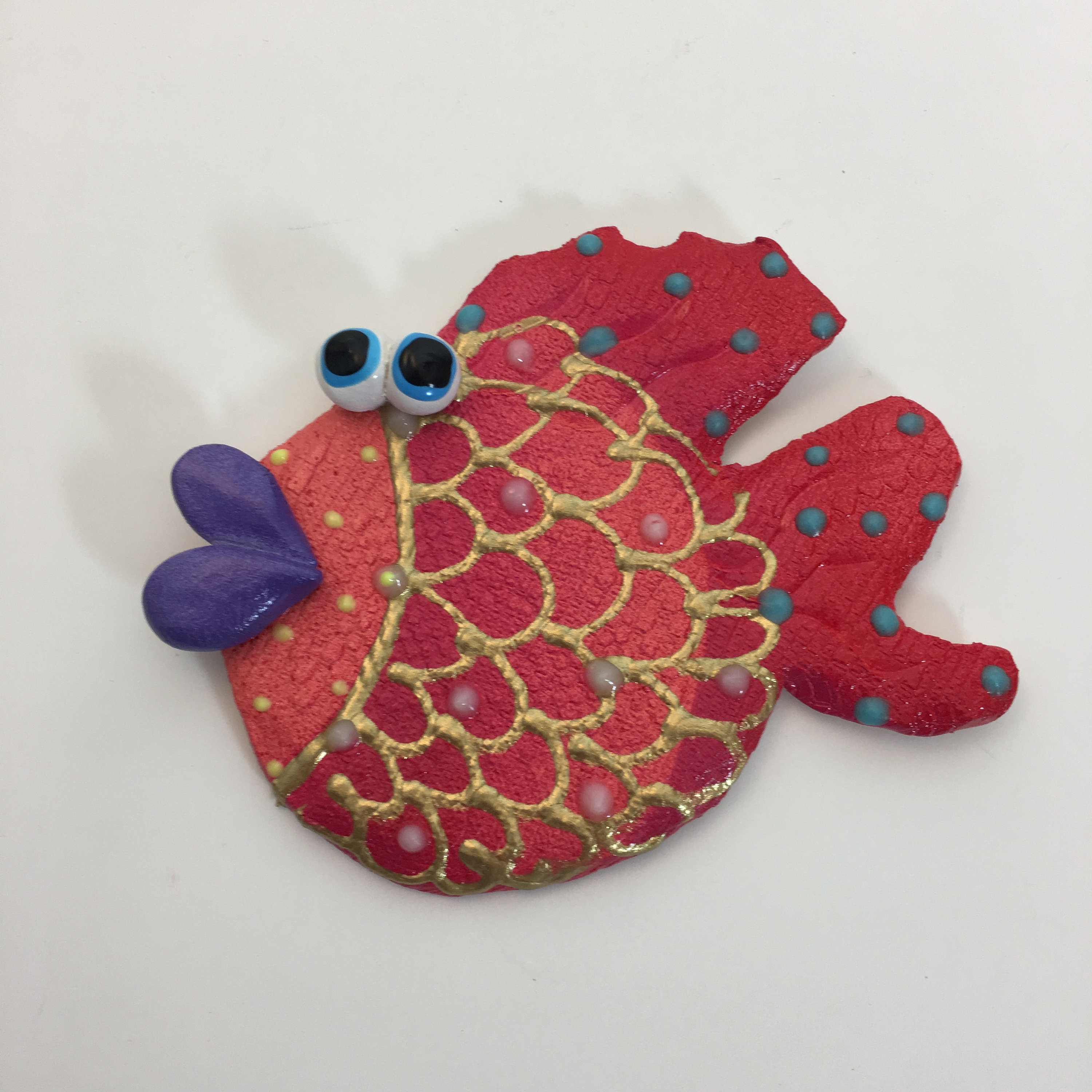 Whimsical wall hanging Fish, underwater fish room decor,Beach theme ...