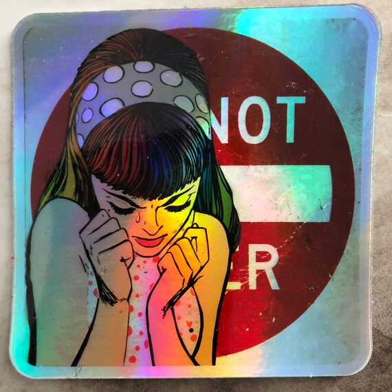 SO 3 x 3 sticker pop art sticker stop decal stop sign bumper stickers ...