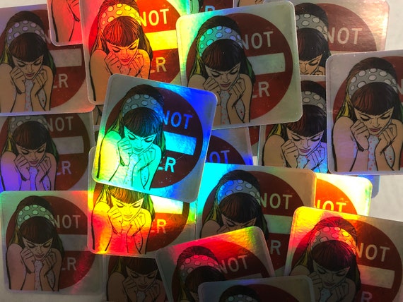 SO 3 x 3 sticker pop art sticker stop decal stop sign bumper stickers ...