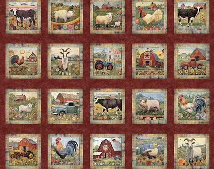 Heartland Farm Panel by Dan Morris. - Etsy