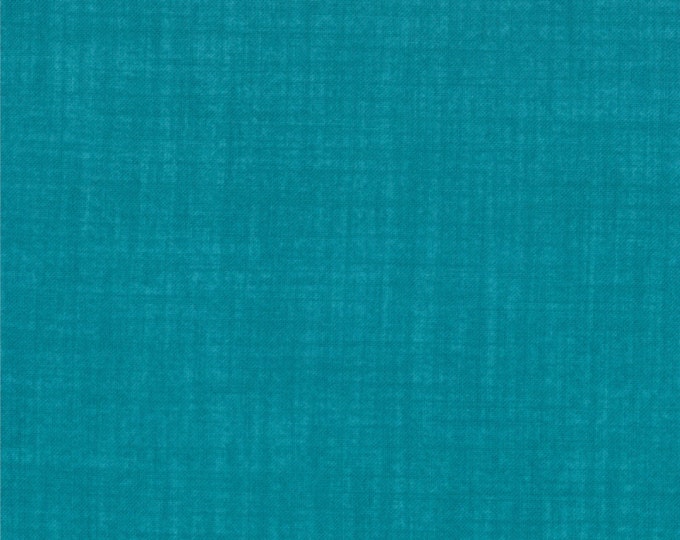 Turquoise Colored Fabric From "weave" Collection by Moda. - Etsy