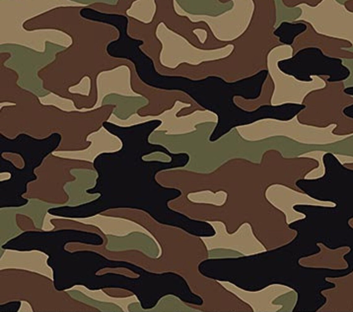Northcott Studios crazy for Camo. - Etsy