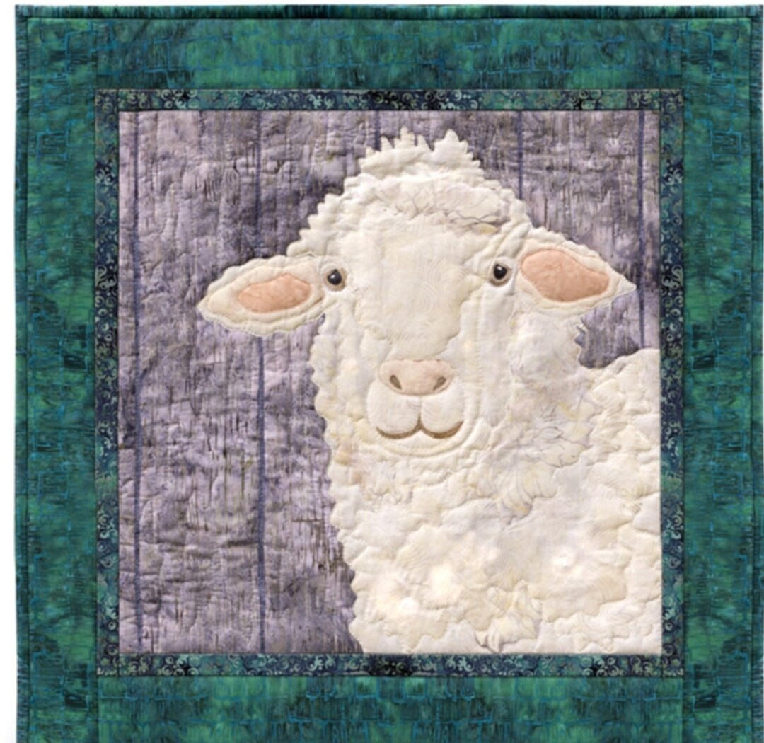 And on That Farm. Here a Bahhh! Applique Pattern of a Sheep by Mckenna ...