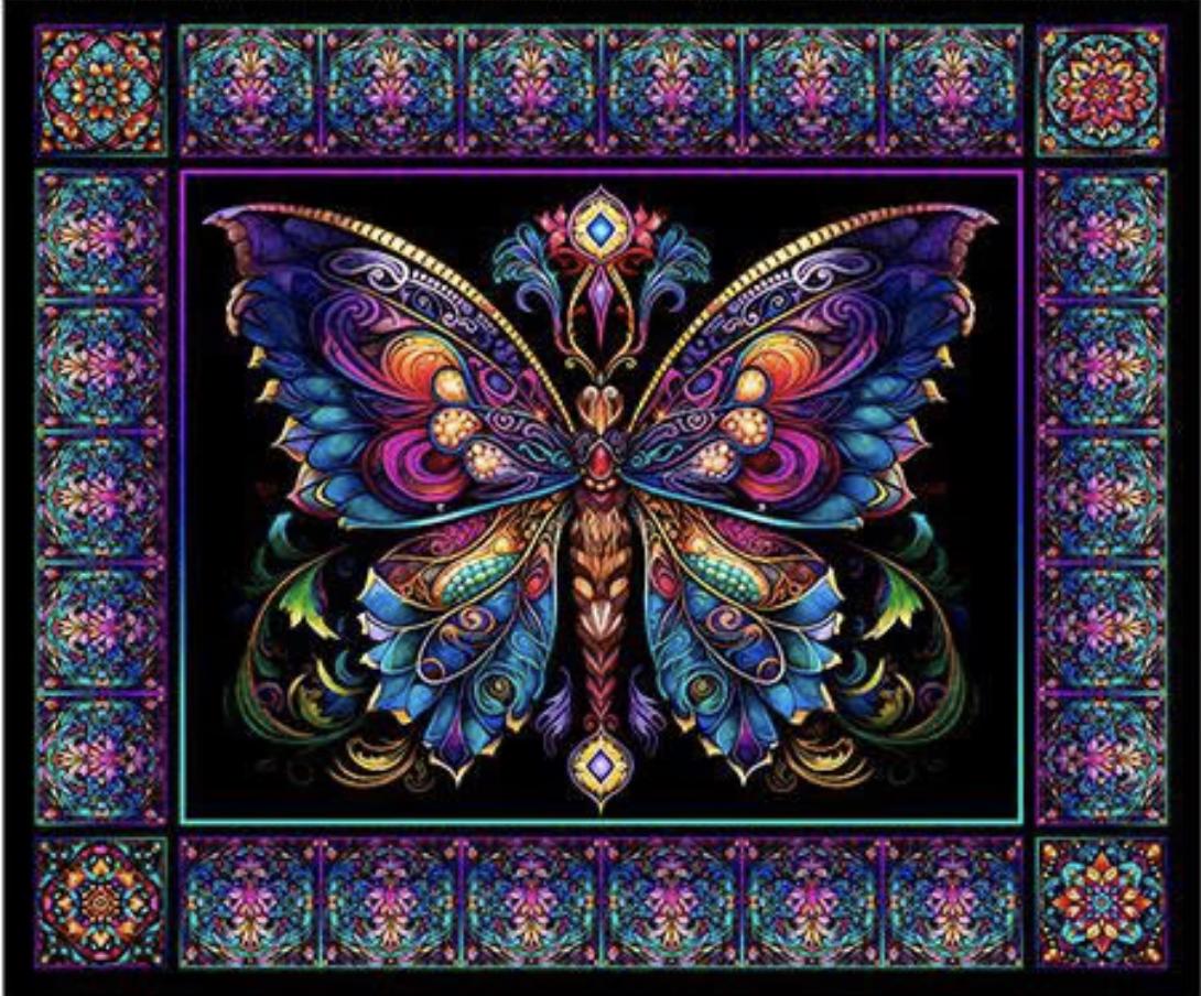 Gorgeous Butterfly Panel Called "nightflight". - Etsy
