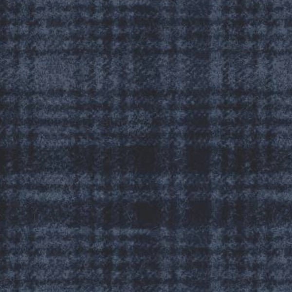 Navy Windowpane Fabric - Etsy