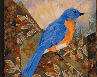 Blue Bird Pattern - Etsy