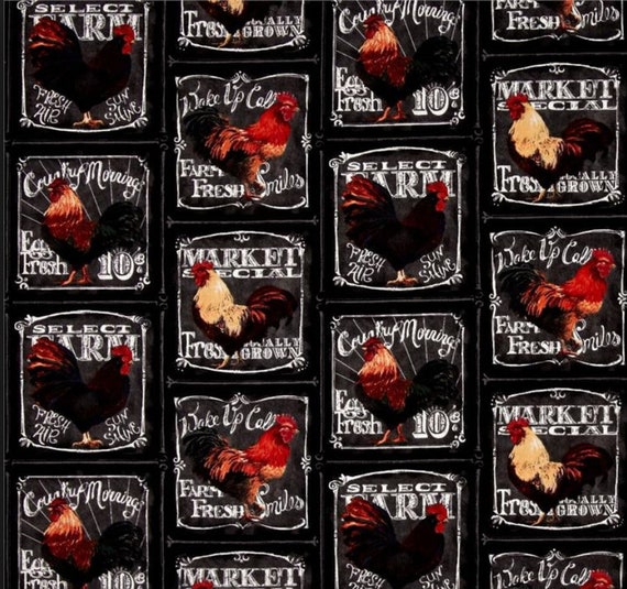 Farm Roosters in a Variety of Colors and Breeds. | Etsy