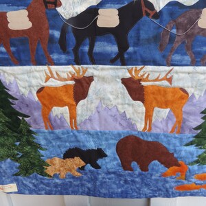 Pack Team High in the Mountains With Mountain Goats, Elk, and Bear. - Etsy