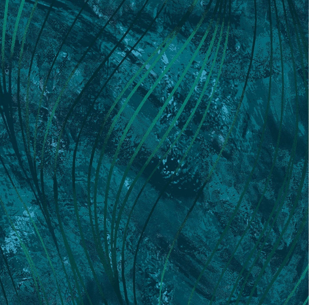 Maywood Dark Teal for Quilt Backing. - Etsy
