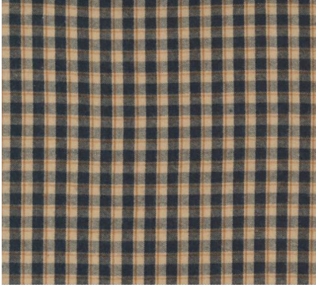 Black and Tan Homespun Woven From Kansas Troubles and Moda. - Etsy