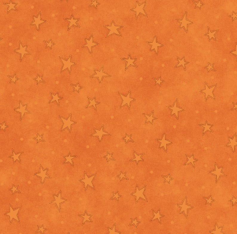 Leanne Anderson's "starry Basics" in a Tangerine Orange Color. - Etsy