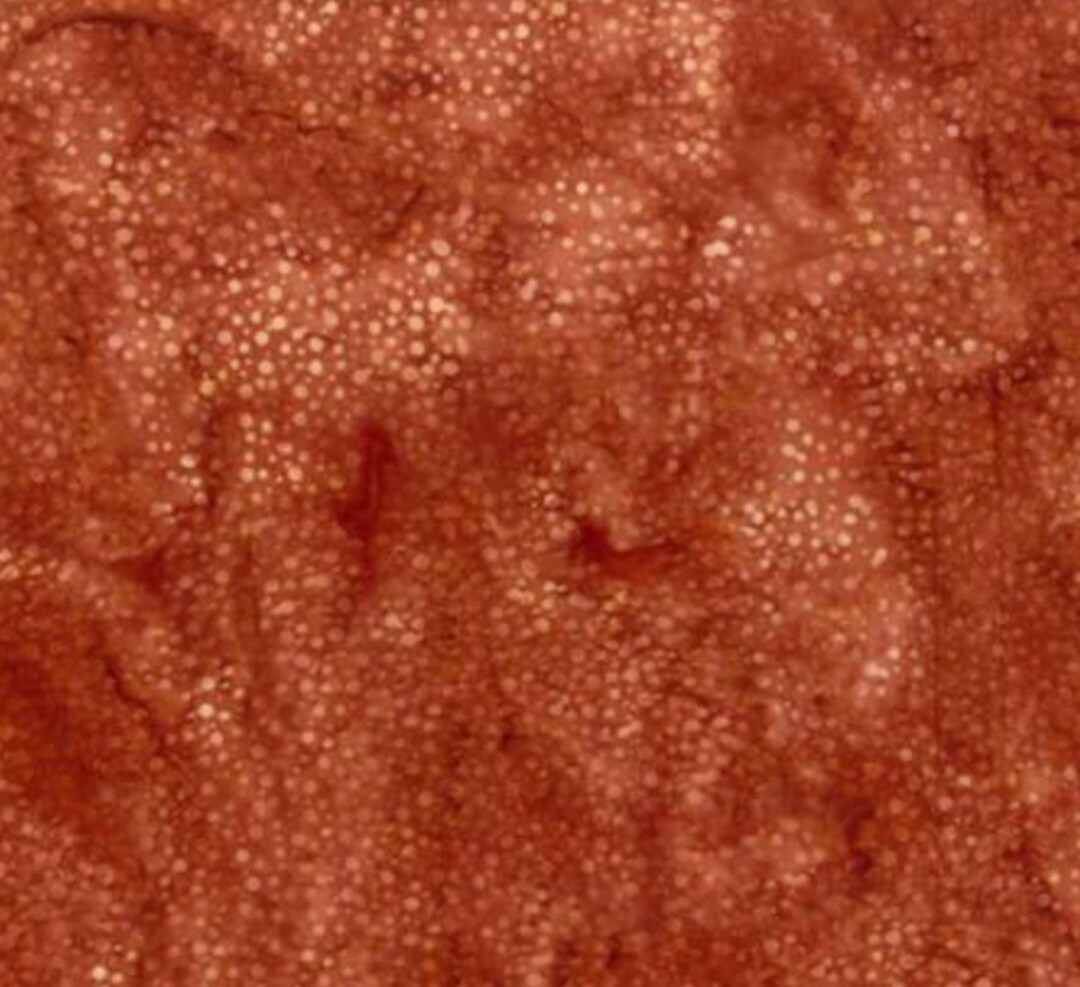Hoffman Batik in a Pecan Color With Lighter Dots. - Etsy