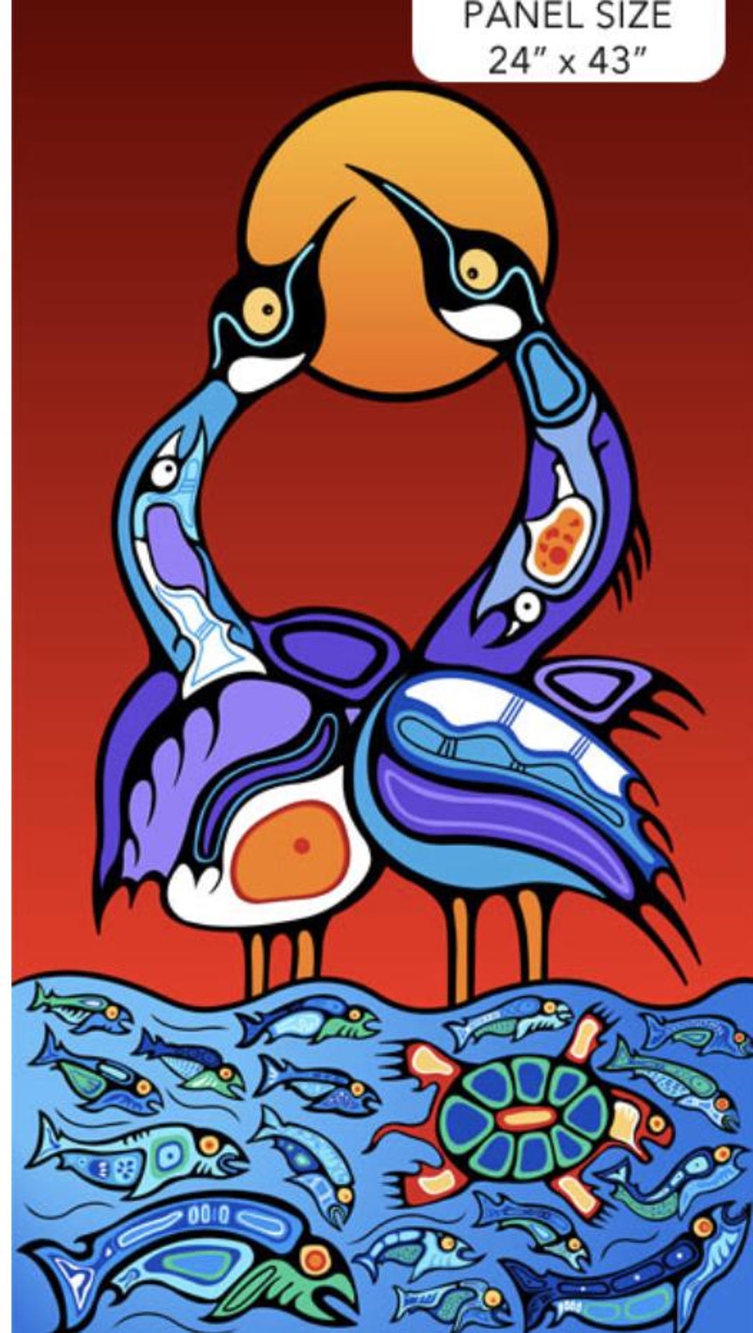Sacred Earth Panel by Designed Ojibway Artist Mark Anthony Jacobson. - Etsy