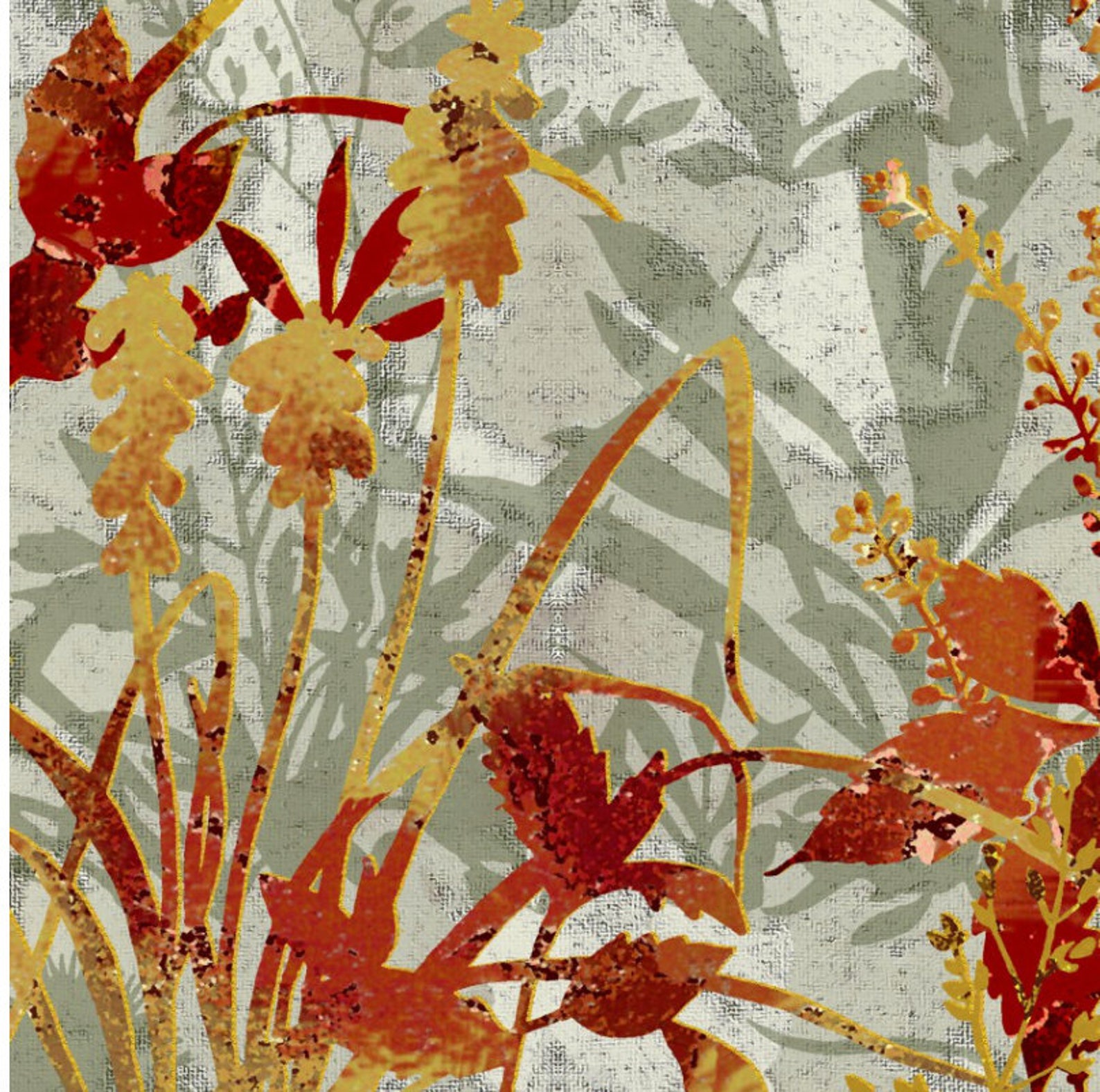 Deco Elegance Fabric by Jason Yenter. - Etsy