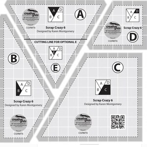 Creative Grids Scrap Crazy 6 Templates and "stained Glass Magic ...