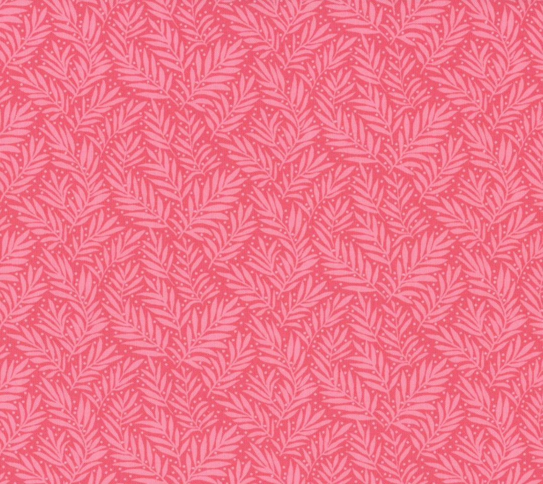 Geranium Pink Color in a Benartex Fabric. - Etsy
