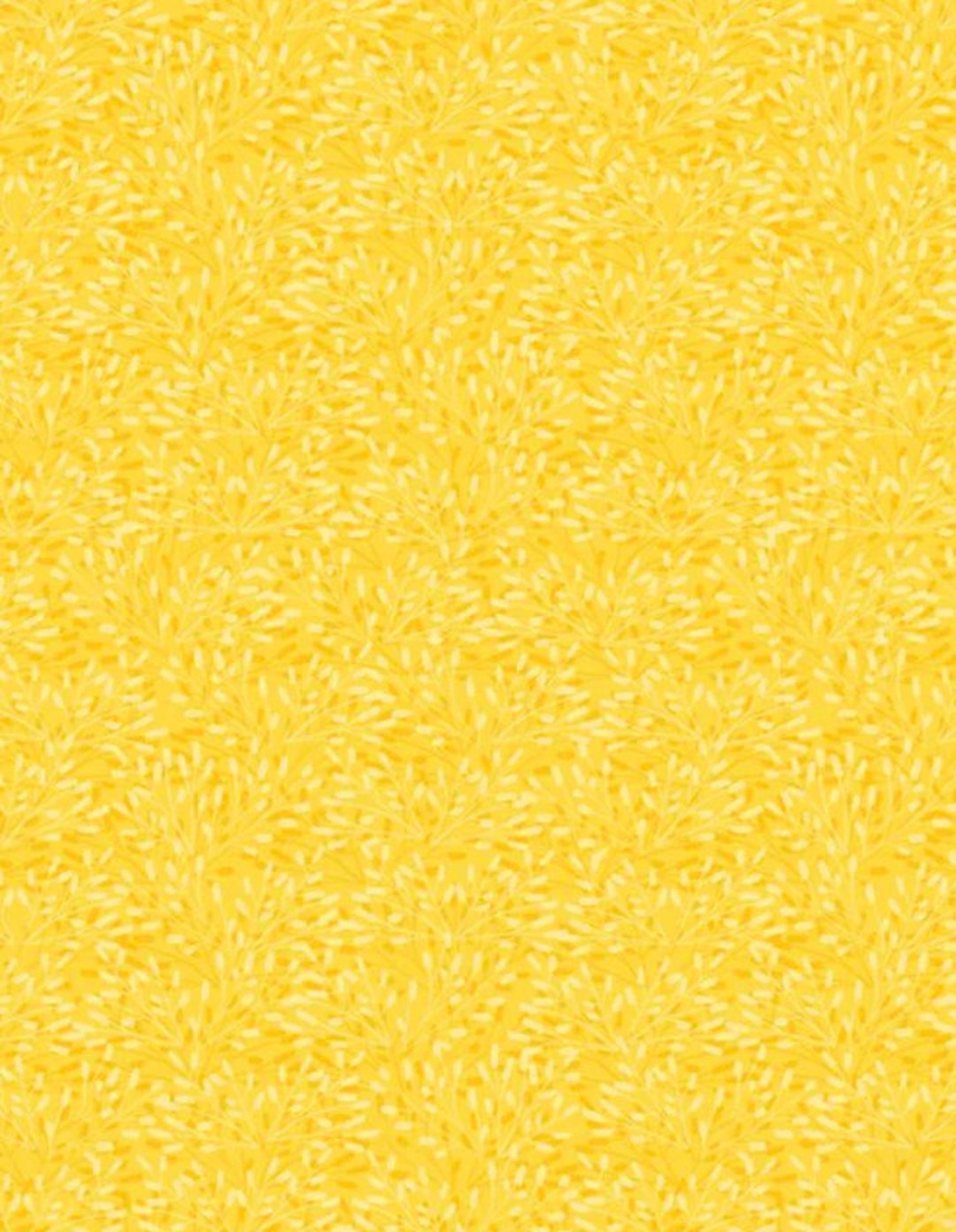 Yellow Whimsy From Wilmington Prints. Bright Yellow Sunshine Color. - Etsy