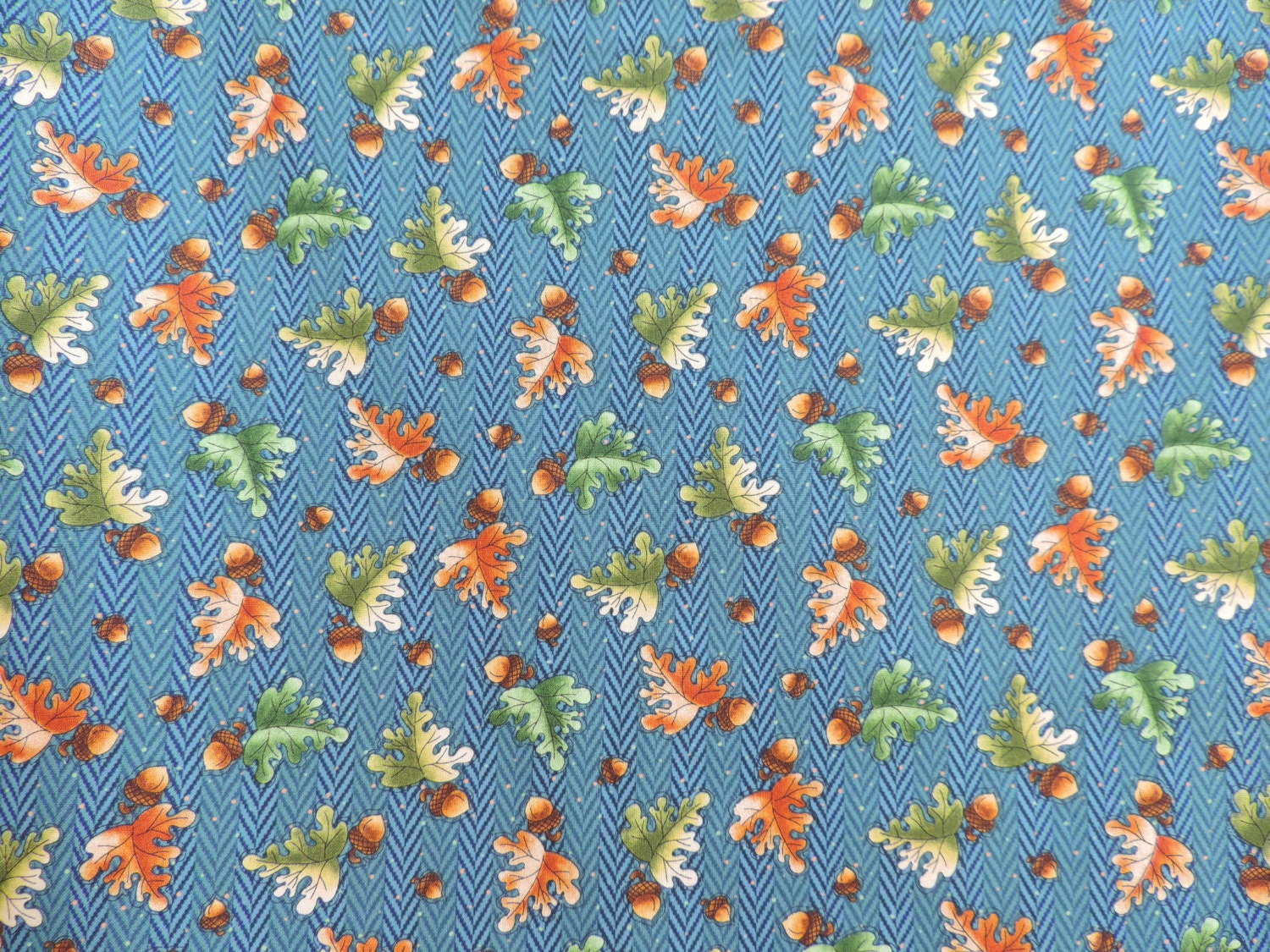 Leanne Anderson's Fall Colors of Pond Blue With Rust and - Etsy