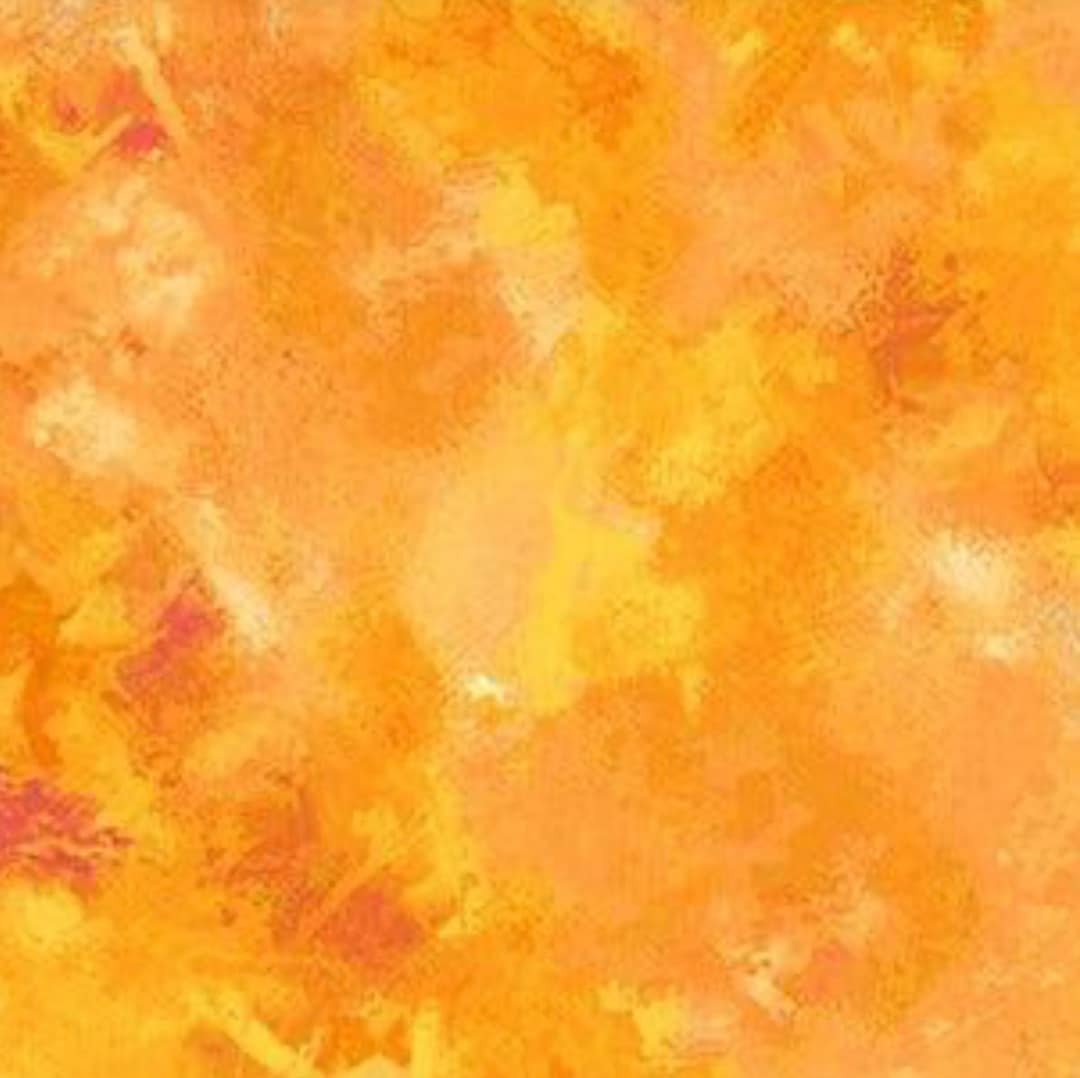 Northcott's Charisma Line in a Mottled Orange/yellow. - Etsy