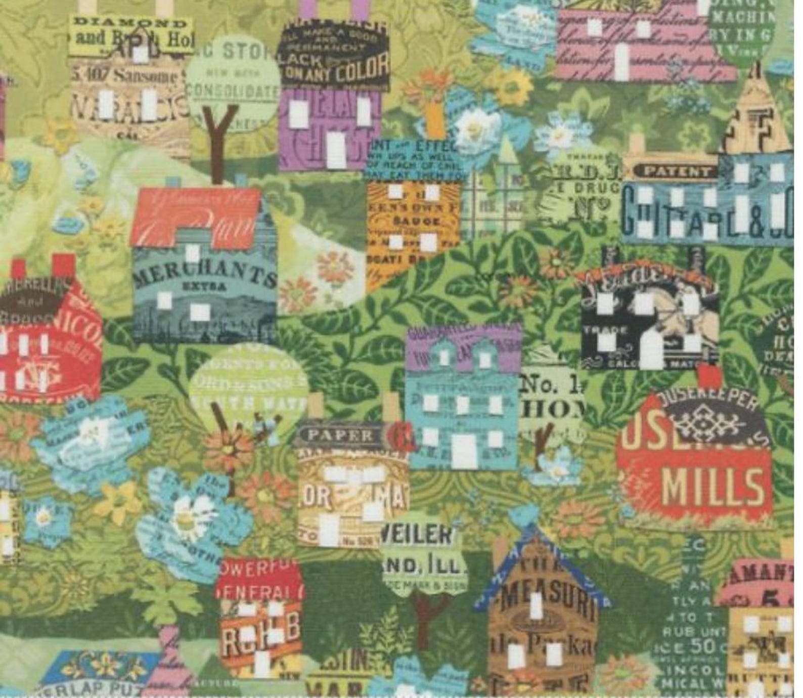 Cathe Holden's Newest Line "paper Hamlet". Cheerful "sprout" Color. - Etsy