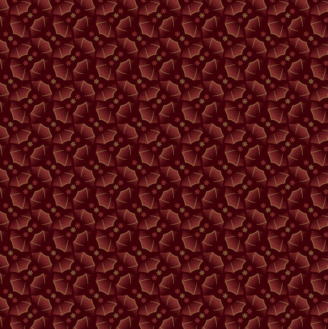 Pam Buda's "wine Burst" Fabric. Part of Her Strawberry Emery Line. - Etsy