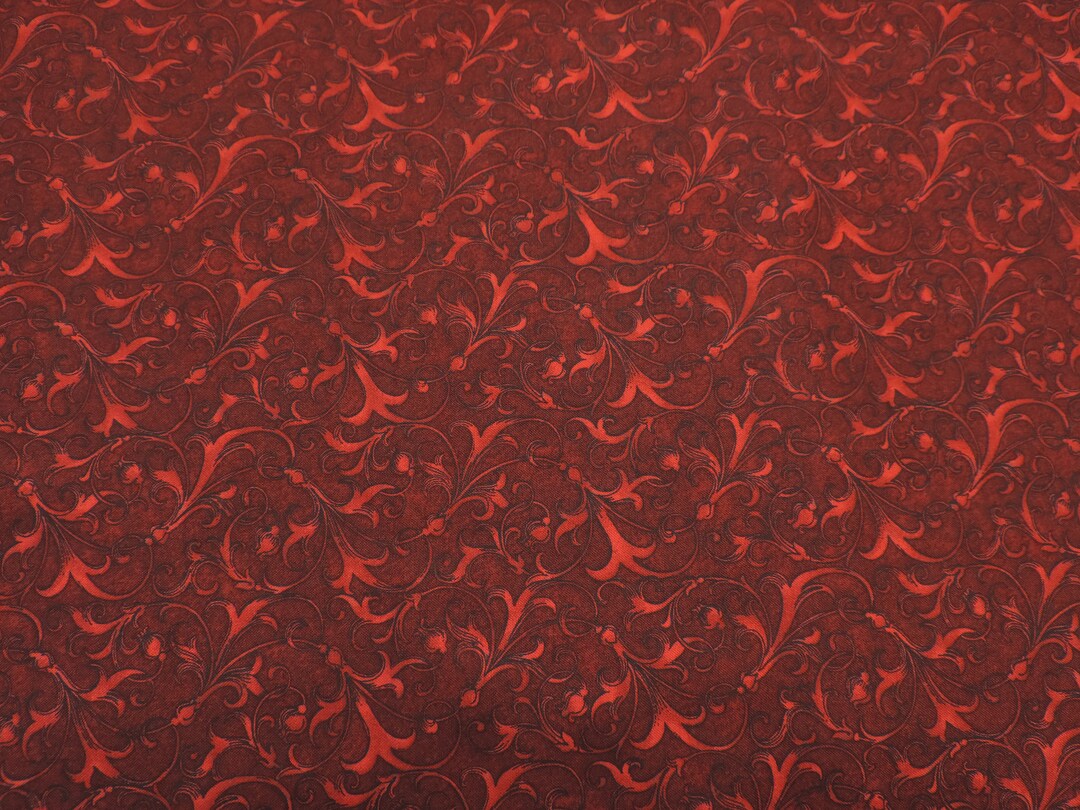 Winter Solstice in a Deep Red. From in the Beginning Fabric and Jason ...