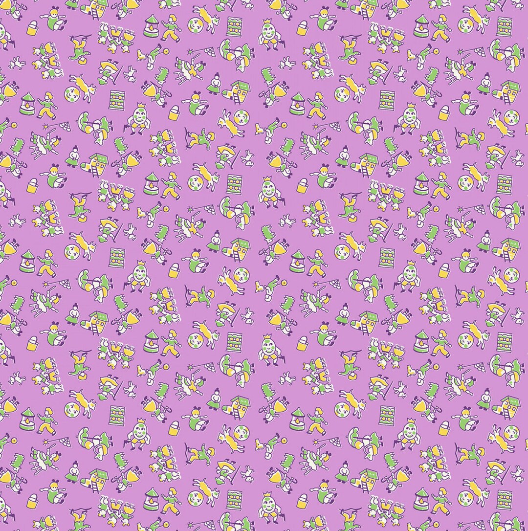 Purple Storybook Classic From Whistler Studios. Purple Background With ...