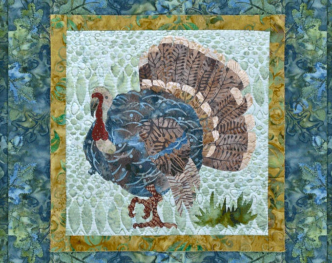 Fall Turkey in Full Color. Mckenna Ryan Pattern. - Etsy