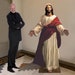 Smiling Jesus Resurrected Custom Life Size Cardboard Prop With Easel on ...