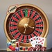 Giant Roulette Wheel Standup Cardboard Cutout Prop, Easels on the Back ...