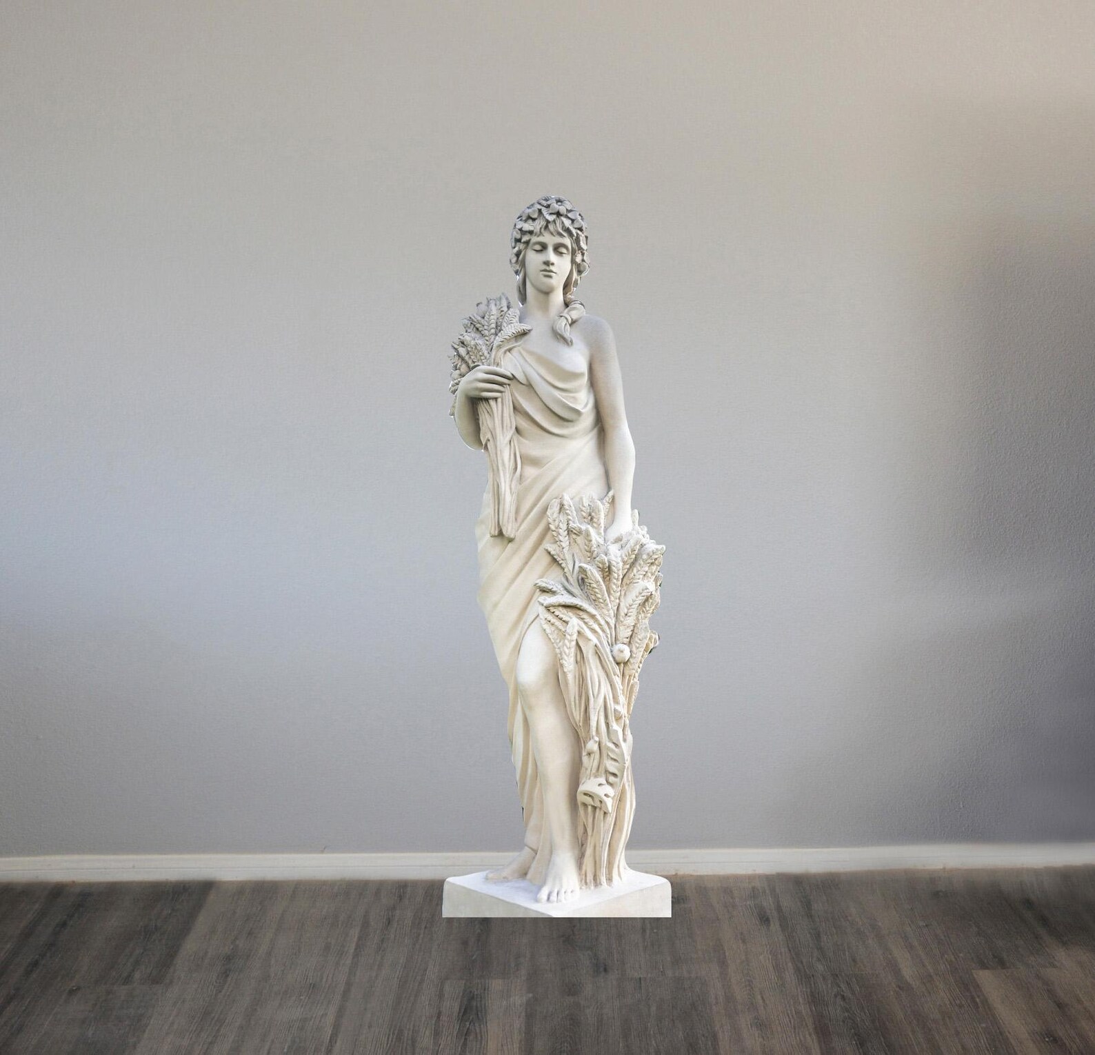 Greek Statue Cardboard Cutout Free Standing With Easel on the Back - Etsy