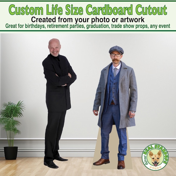 Cardboard Cutout - Etsy