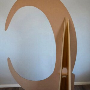 Crescent Moon Cardboard Cutout Prop Party Decoration. Over the Moon ...
