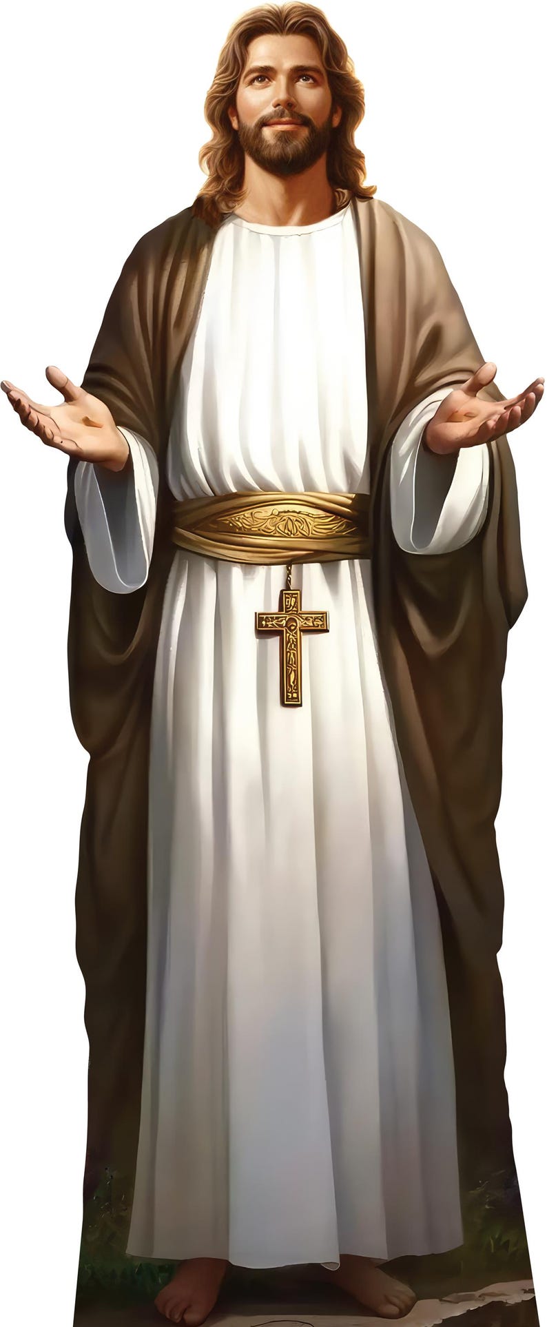Jesus Resurrected Life Size Cardboard Cutout: Easter Sunday Decor - Etsy
