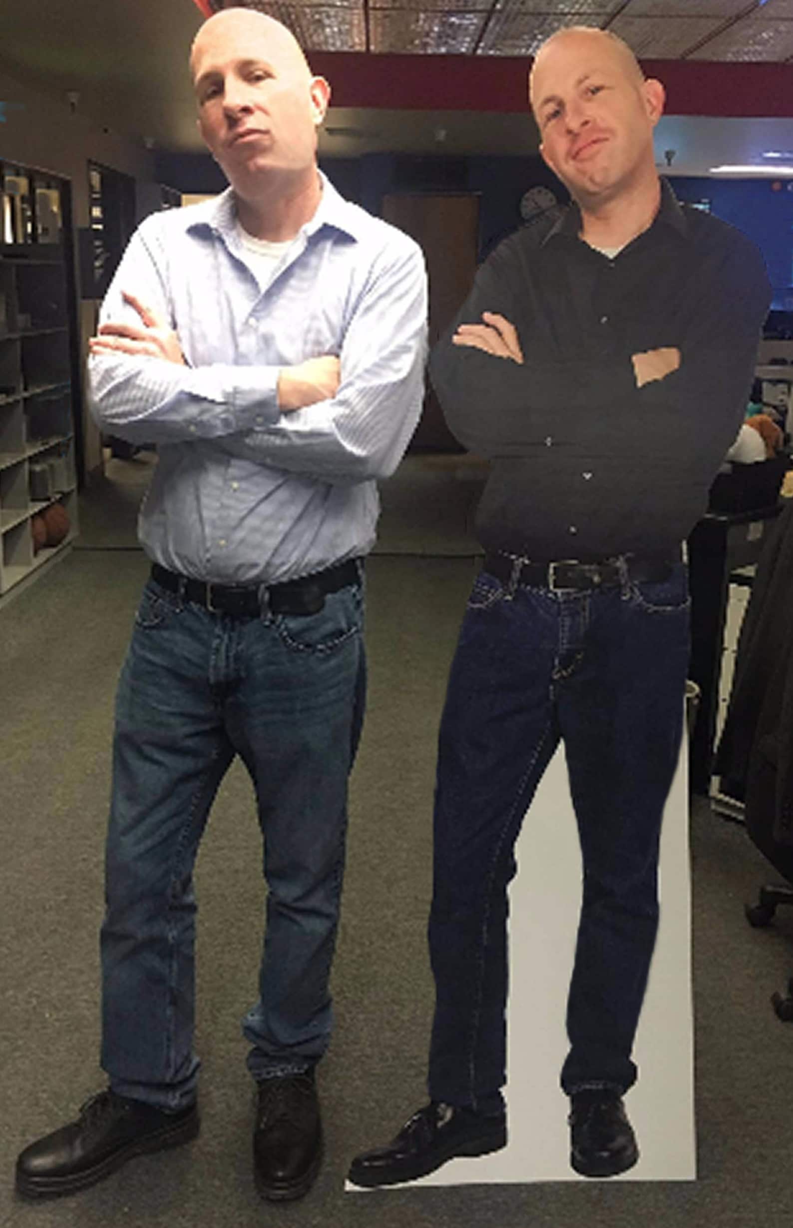 Life Size Cardboard Cutouts Custom Made From Your Photo, Standup Life ...