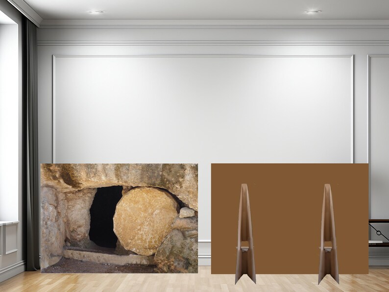 Tomb of Jesus, Easter Sunday Tomb Prop, Open Tomb, Jesus Resurrected ...