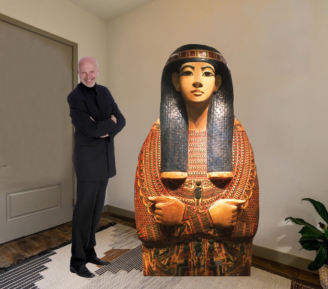 Egyptian Sarcophagus Tomb Cardboard Cutout , Free Standing With Easel ...