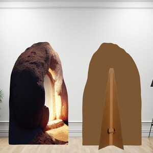 Tomb of Jesus, Easter Sunday Tomb Prop, Open Tomb, Jesus Resurrected ...