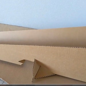 Crescent Moon Cardboard Cutout With Midnight Sky Background, Half Moon ...