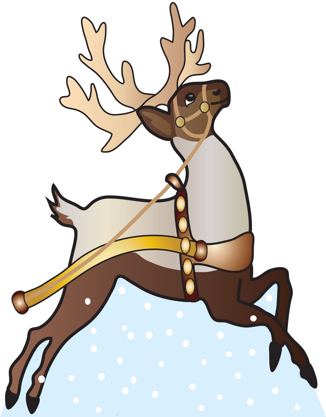 Reindeer Prop and Christmas Prop Decoration Made From - Etsy