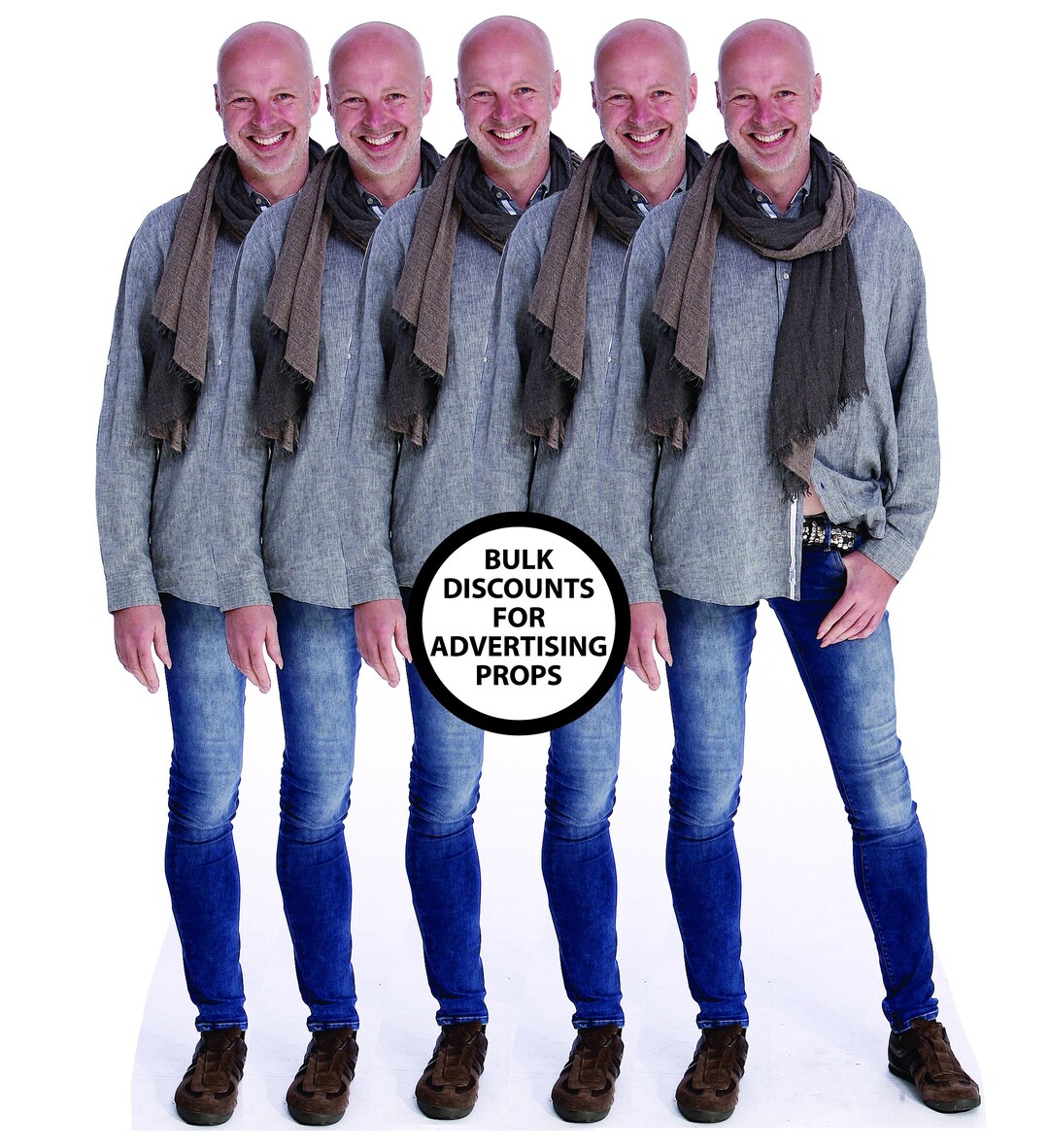 20 6 Foot PVC Plastic Cutouts Bulk Discount Advertising - Etsy