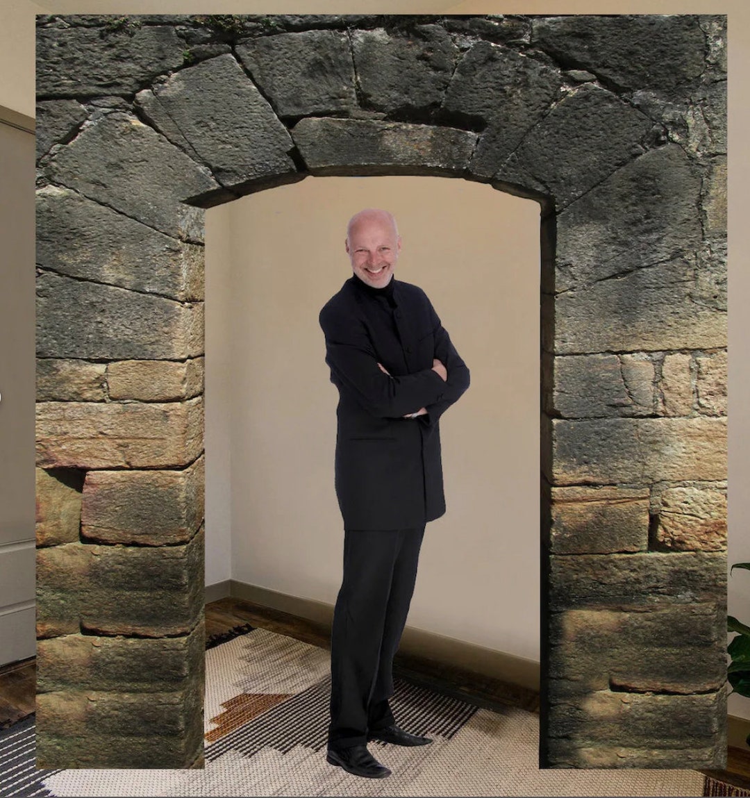 Custom Life Size Cardboard Cutout Archway Prop for Photos, Two Pieces ...