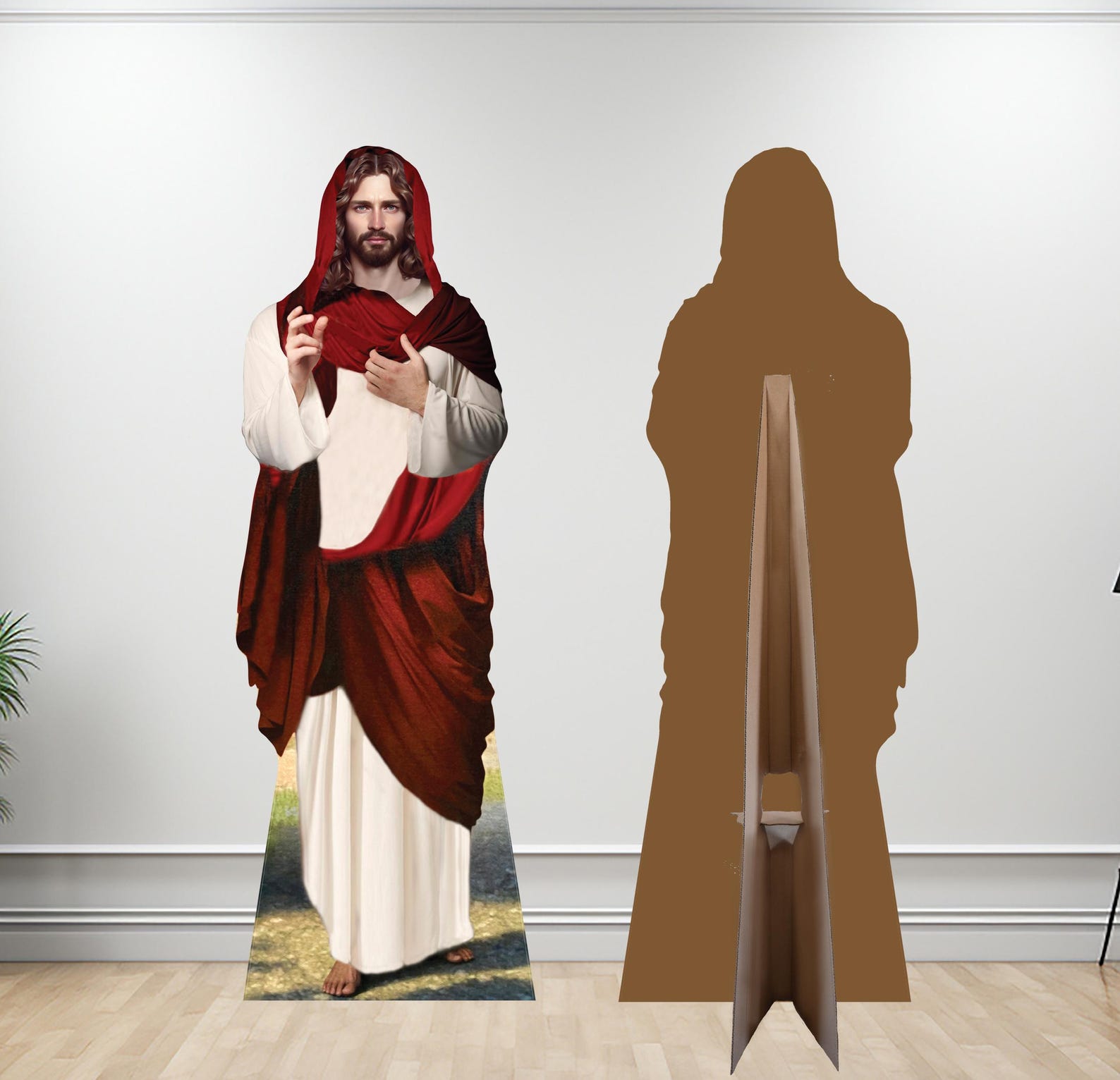 Jesus Christ Standup Photo Prop Cardboard Cutout With Easel on the Back ...