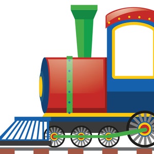 Train Engine Cardboard Cutout, Train Car Sold Separate, Easel on the ...